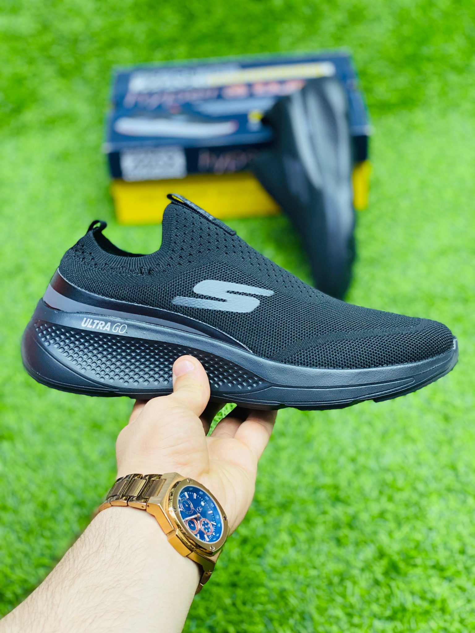 Shoes Skechers Triple Black – Kate Store