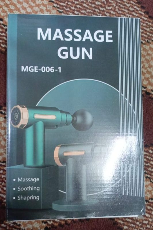Mge-006-1 Mini Fascia Massage Gun | Handheld Muscle Deep Tissue ...